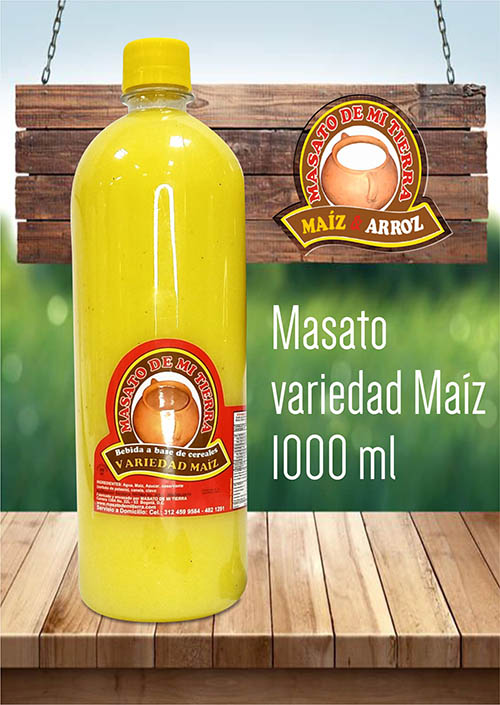 Masato de Maíz 1000 ml | Masato de Mi tierra